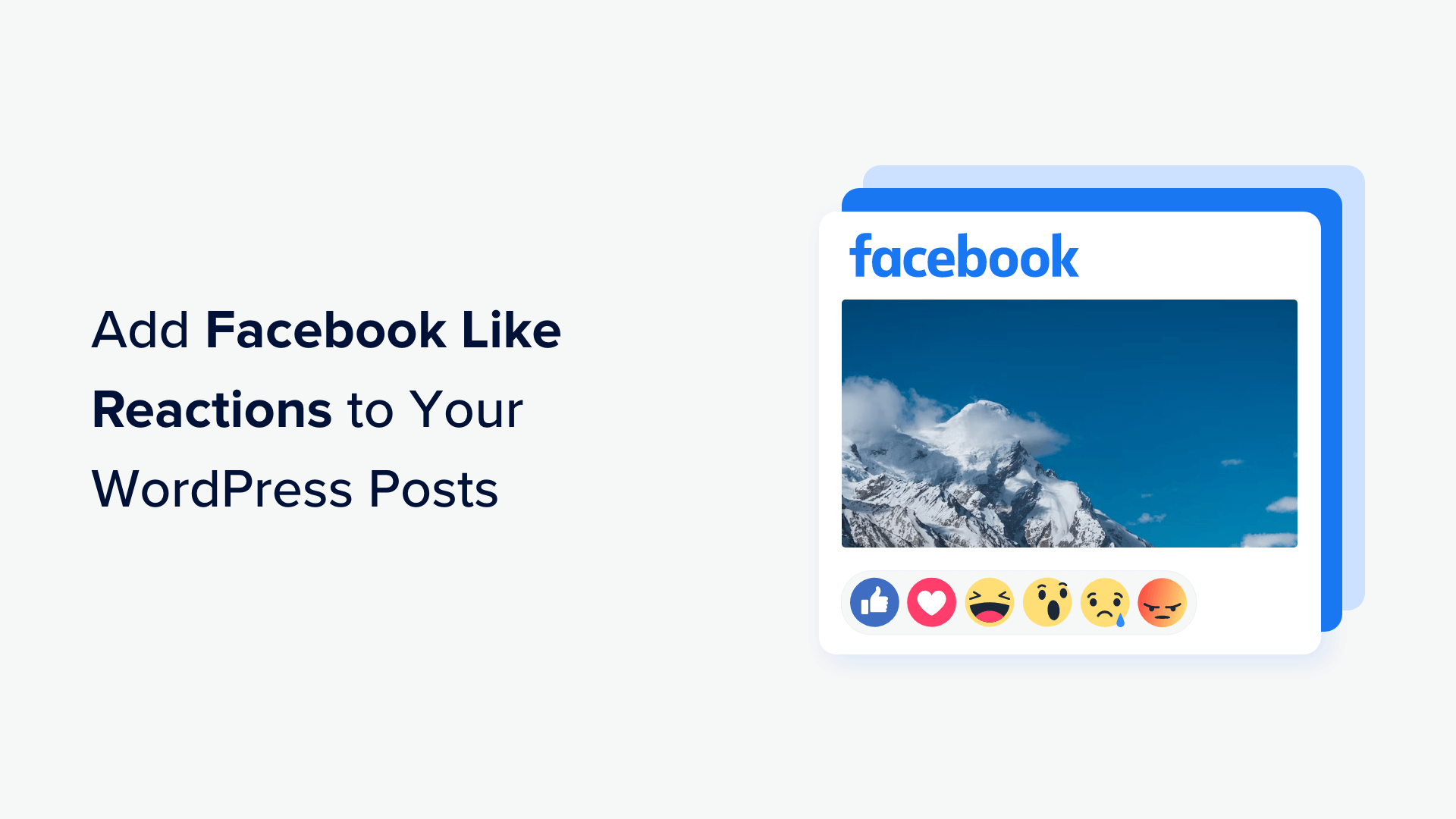 How to Add Facebook Like Reactions to Your WordPress Posts - ClicksClick