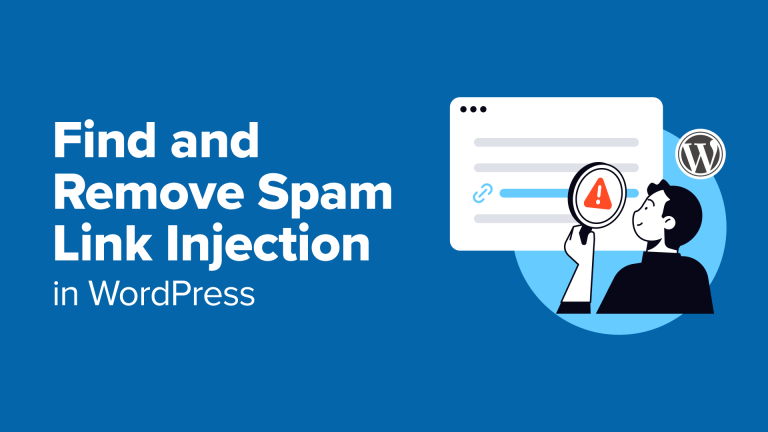 How to Find and Remove Spam Link Injection in WordPress - ClicksClick